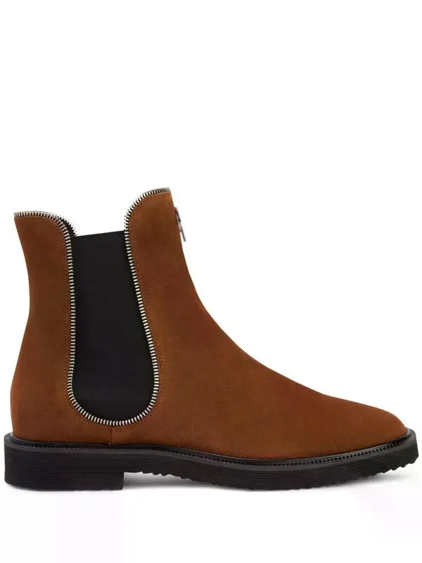 GIUSEPPE ZANOTTI Jaky Suede Chelsea Boots