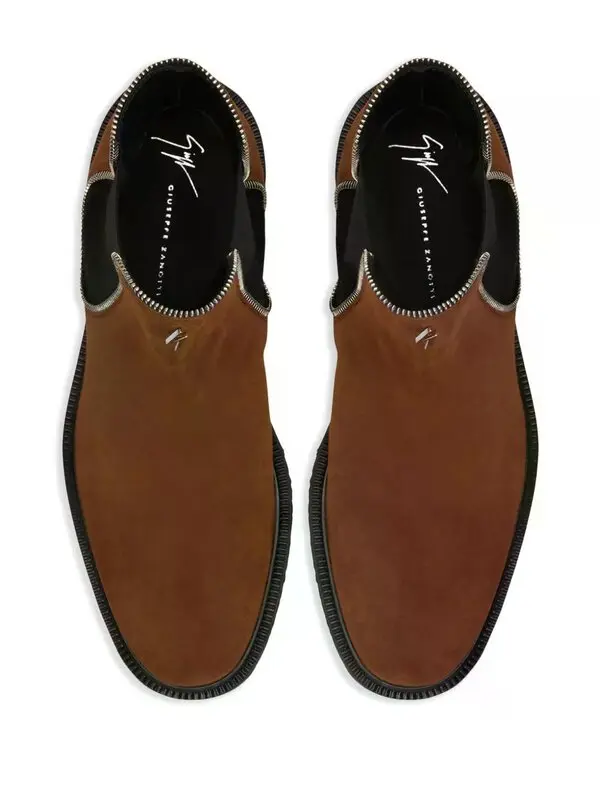 GIUSEPPE ZANOTTI Jaky Suede Chelsea Boots