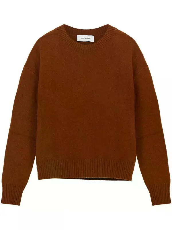 YVES SALOMON Knitted Lambswool Jumper