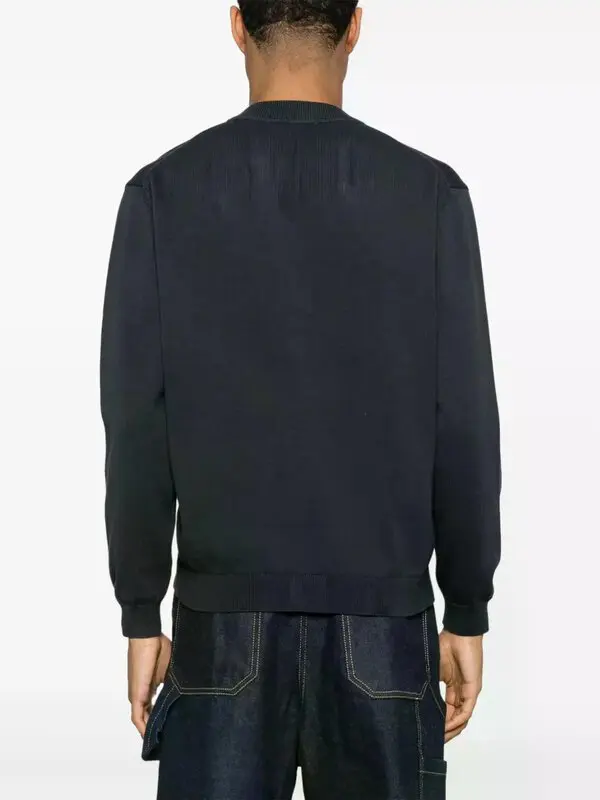 Maison Kitsuné Bold Fox Head-embroidered Cardigan