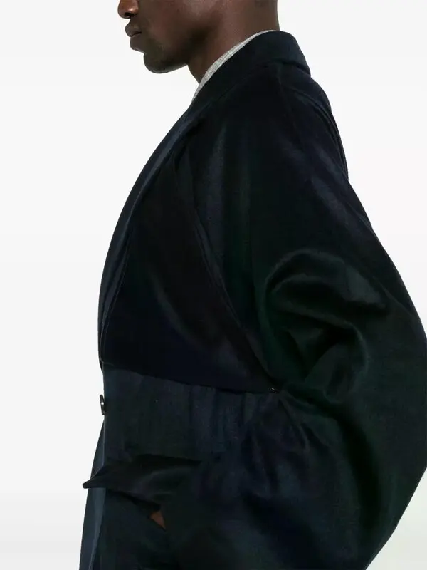 SETCHU Internal-belt Double-breasted Coat
