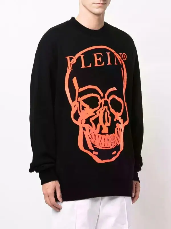 Philipp Plein Logo-print Long-sleeve Sweatshirt