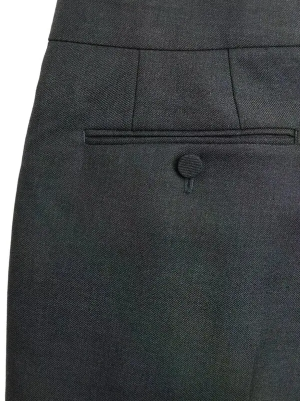 Valentino Garavani Wool Gabardine Tailored Trousers