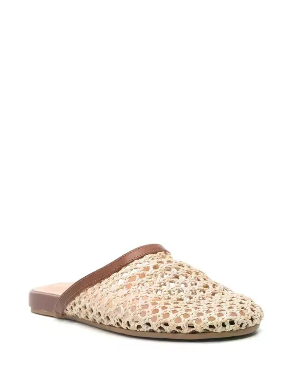 ANCIENT GREEK SANDALS The Slipper Mules - Neutrals