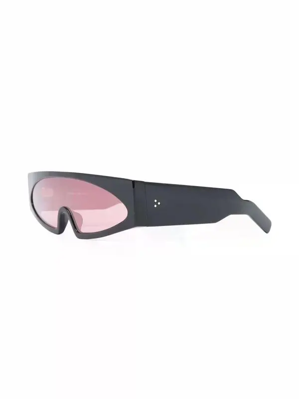 Rick Owens Gene Slim D-frame Sunglasses - Black