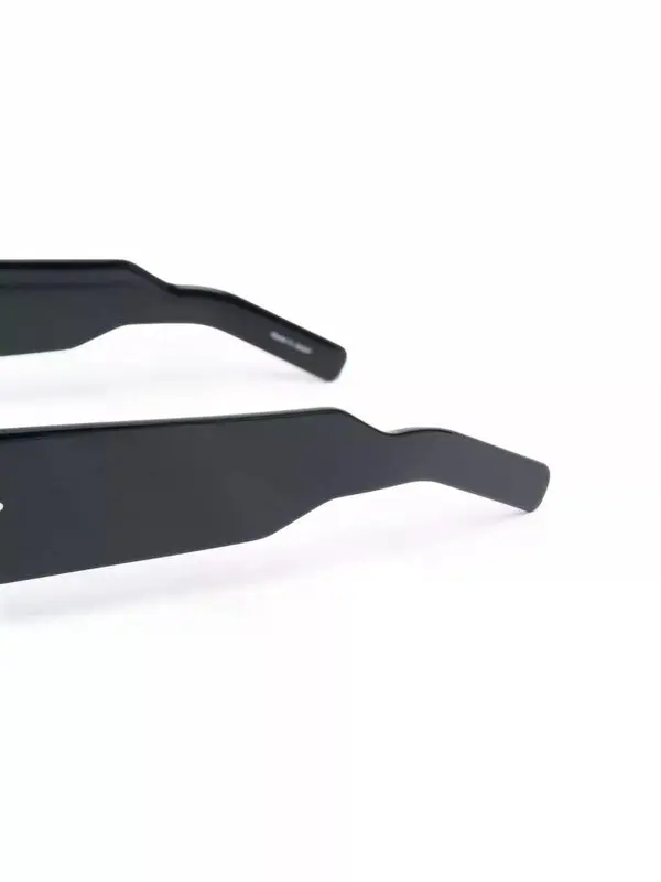 Rick Owens Gene Slim D-frame Sunglasses - Black