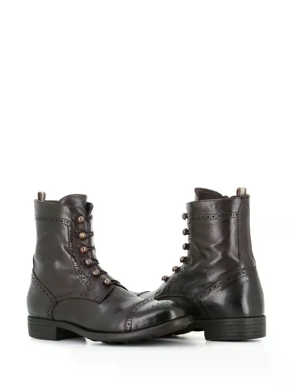Officine Creative Lace-up Leather Boots