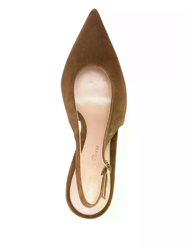 GIANVITO ROSSI 85mm Robbie Slingback Pumps
