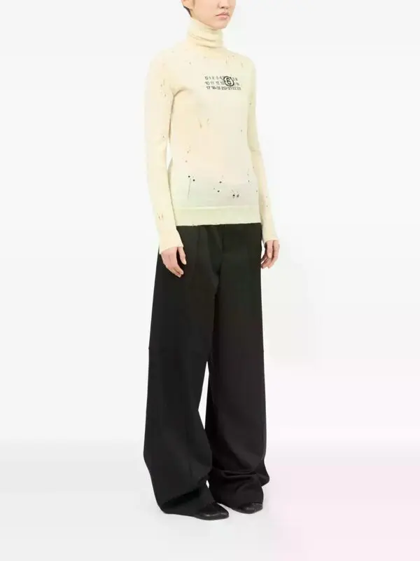 MAISON MARGIELA Numbers-motif Sweater