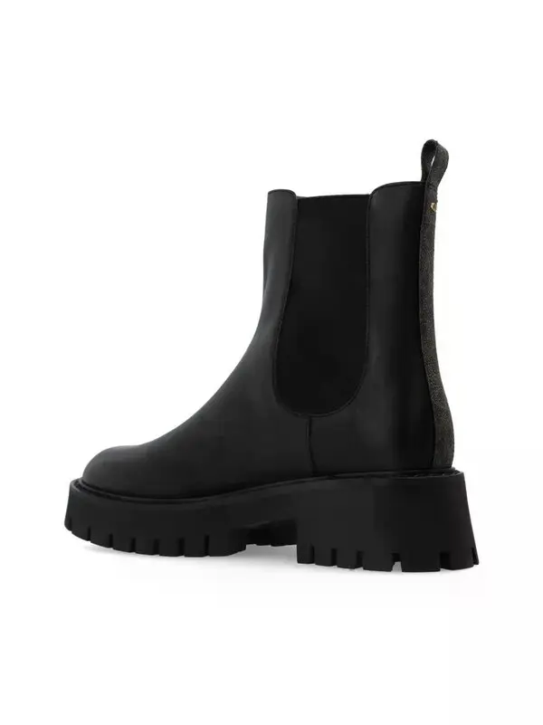 Michael Kors 50mm Asher Chelsea Boots - Black