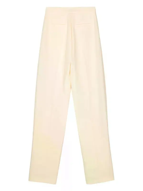 CHIARA FERRAGNI Crepe Pressed-crease Tapered Trousers