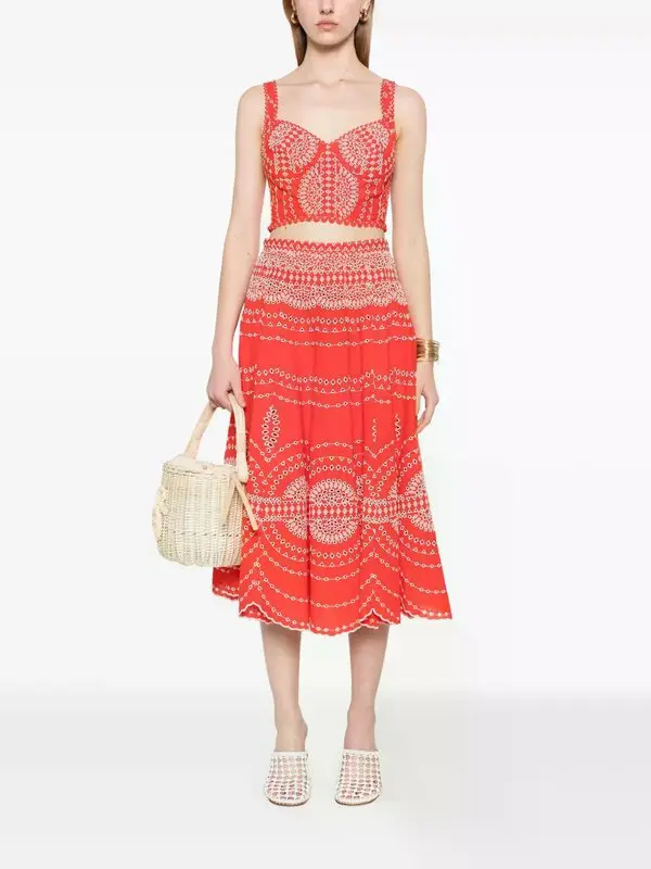 Charo Ruiz Ibiza Goldie Crop Top