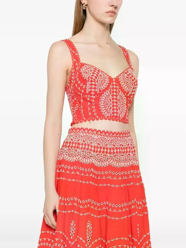 Charo Ruiz Ibiza Goldie Crop Top