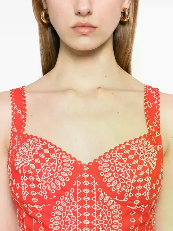 Charo Ruiz Ibiza Goldie Crop Top