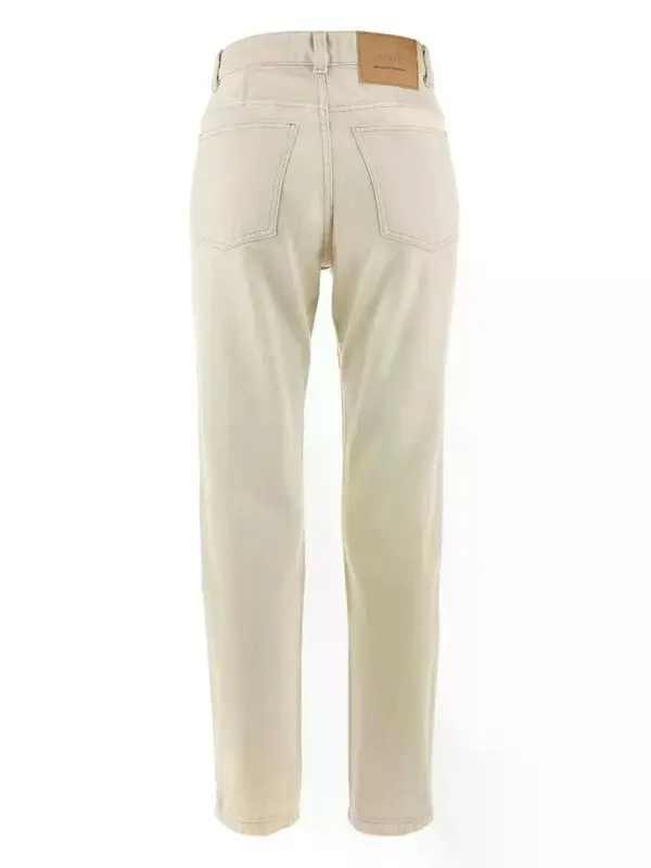 AMI Paris Logo Patch Jeans