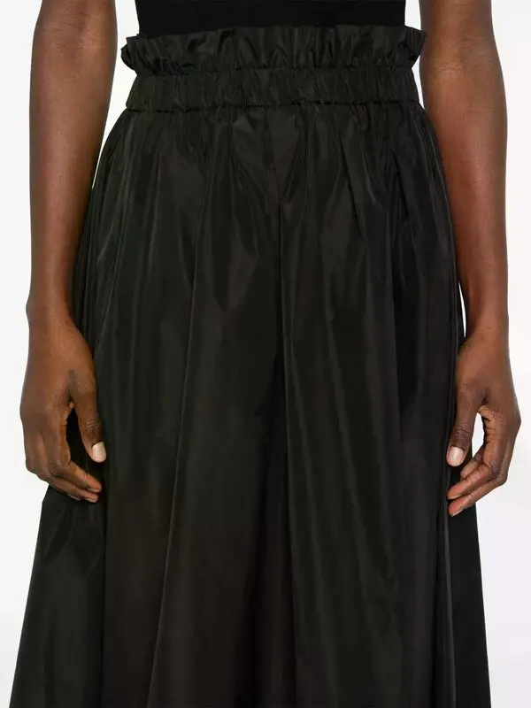 Herno Taffeta Maxi Skirt - Black