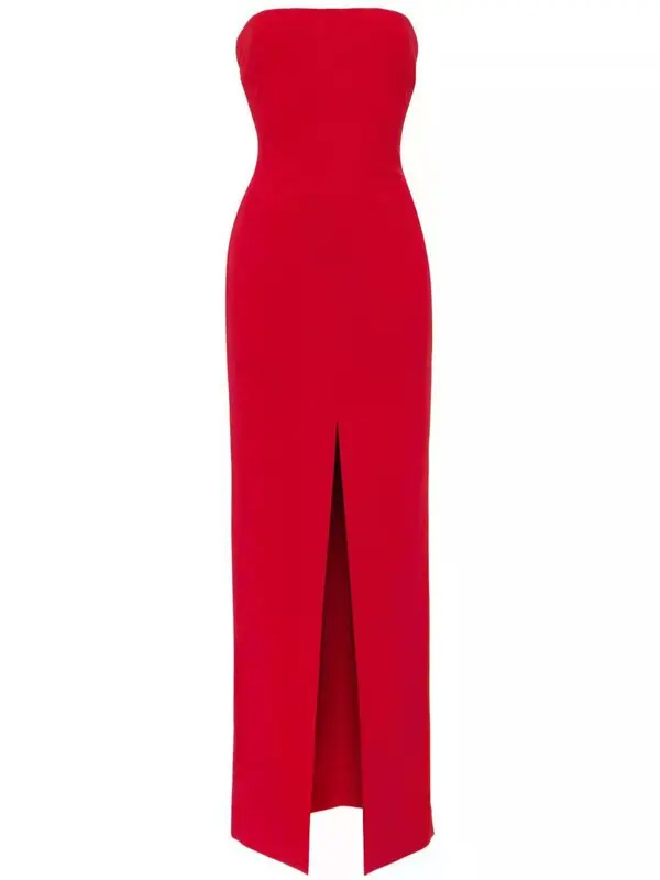 Solace London Bysha Maxi Dress - Red