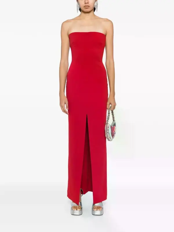Solace London Bysha Maxi Dress - Red