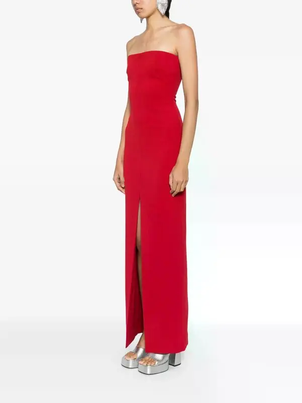 Solace London Bysha Maxi Dress - Red