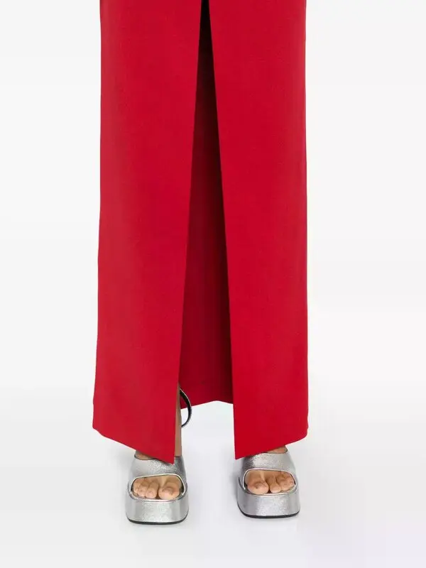 Solace London Bysha Maxi Dress - Red
