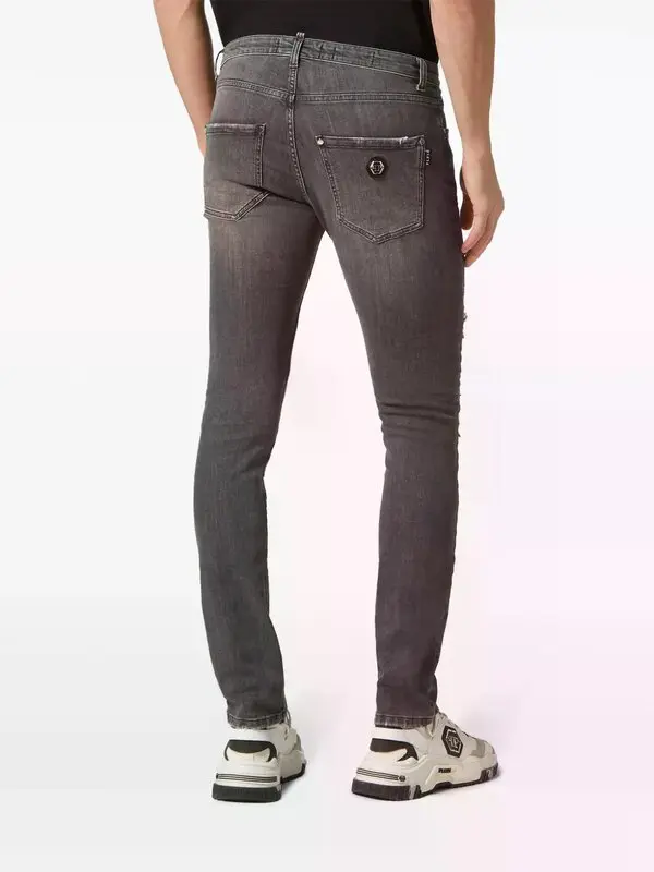 Philipp Plein Rock Star Mid-rise Slim-fit Jeans