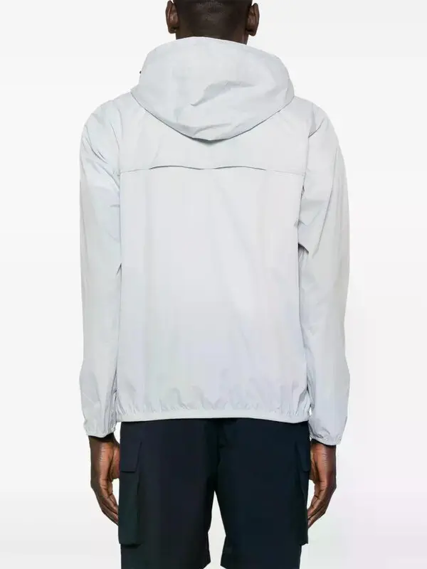 K-WAY Le Vrai 3.0 Claude Ripstop Windbreaker - Grey