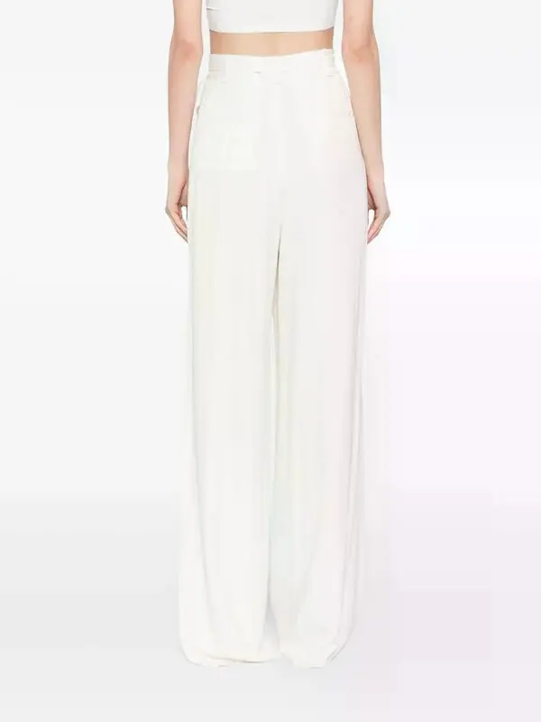 Gabriela Hearst Maura Silk Crepe Trousers
