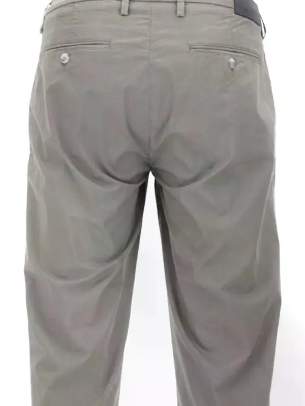 RE-HASH Chinos With Button And Zip Fastening - Grey