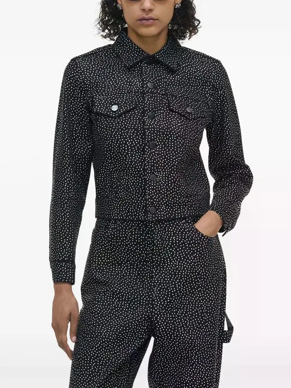 Marc Jacobs Stud-embellished Trucker Jacket