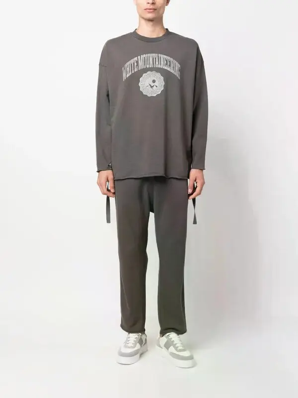 WHITE MOUNTAINEERING Drawstring Cotton Track Pants