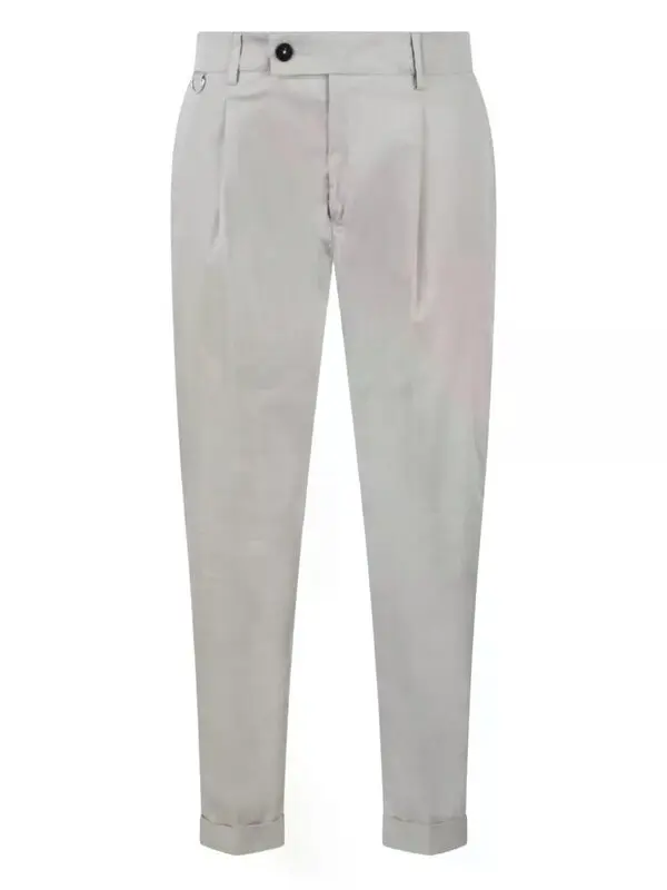 LOW BRAND Pleat-detail Trousers