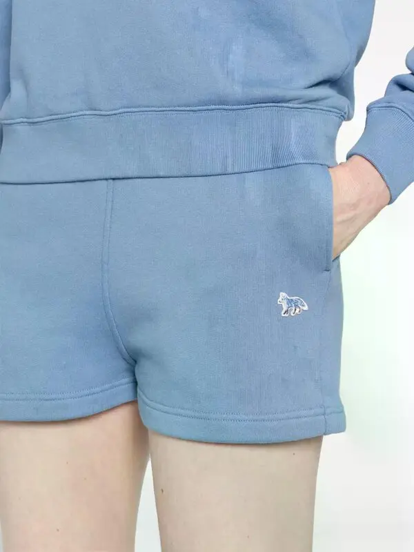 Maison Kitsuné Fox-patch Track Shorts