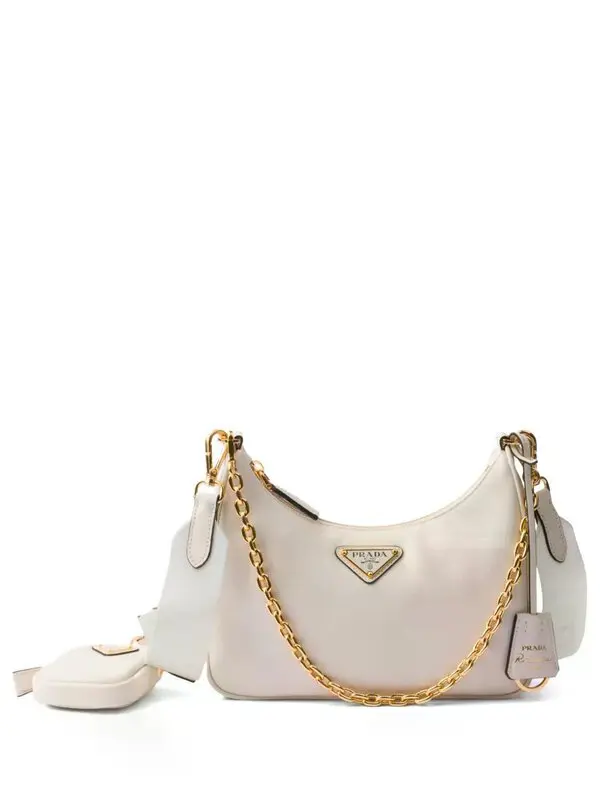Prada Re-edition Shoulder Bag - Neutrals