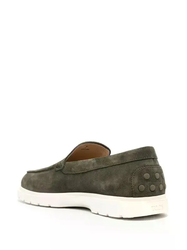 TOD'S Suede Slip-on Loafers