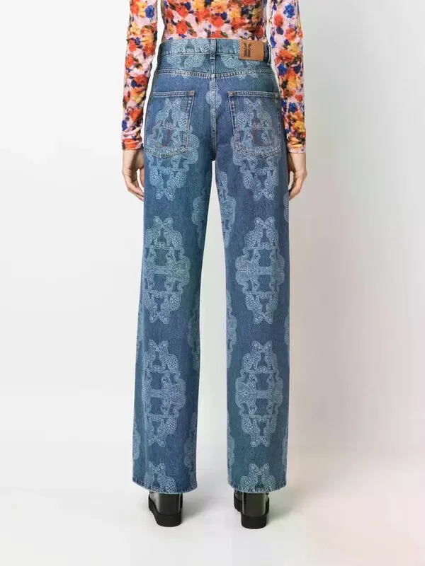 La DoubleJ Straight Leg Jeans