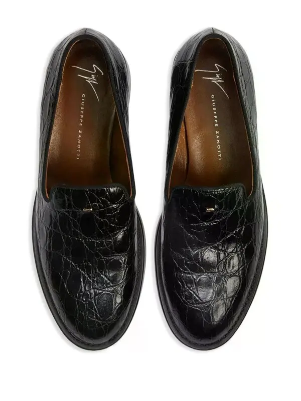 GIUSEPPE ZANOTTI Dories Leather Loafers