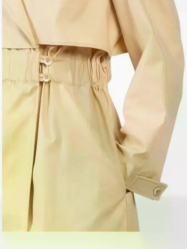 Rosetta Getty Elasticated Waist Trench Coat