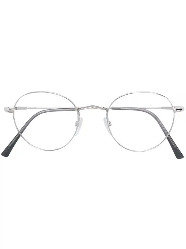 EPOS Round Frame Glasses - Silver