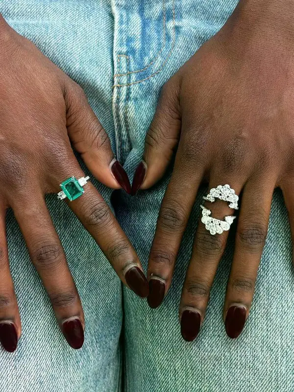 JUWELINA PARIS Leblon 2-in-1 Ring
