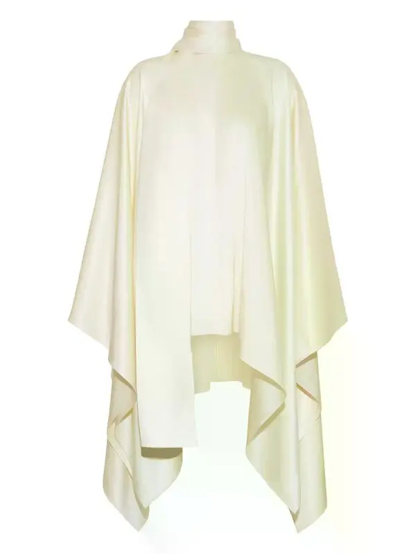 Adam Lippes Silk Blouse With Attached Scarf