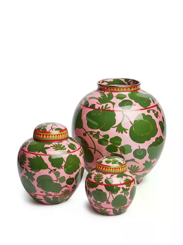 La DoubleJ Wildbird Porcelain Tea Jar