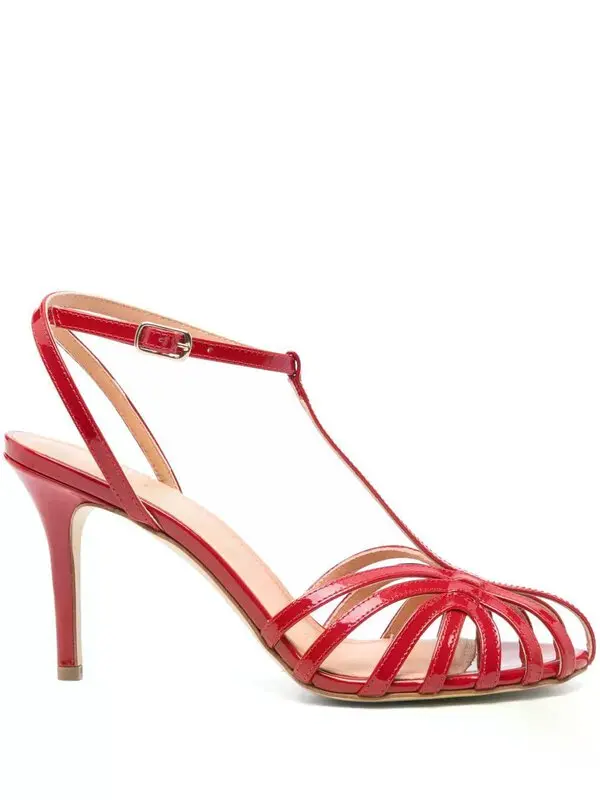 THE SELLER 80mm Leather Stiletto Sandals
