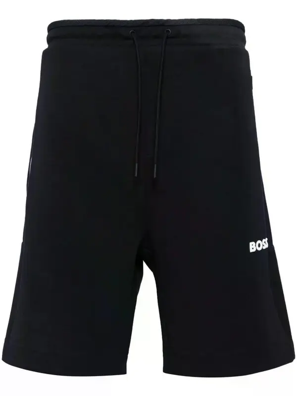 BOSS Logo-print Track Shorts