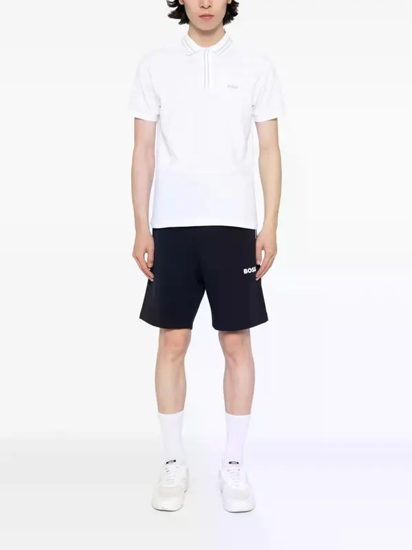 BOSS Logo-print Track Shorts