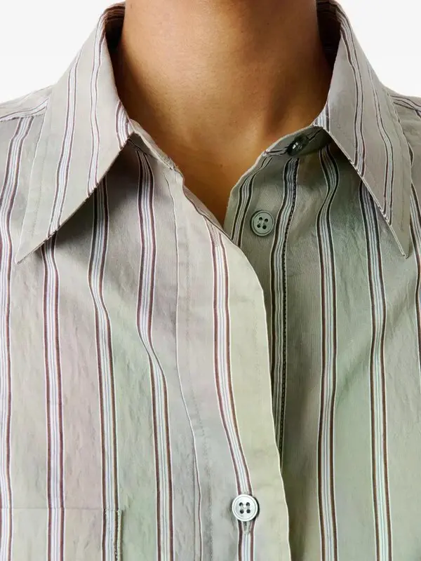 Studio Nicholson Vertical Stripe Shirt