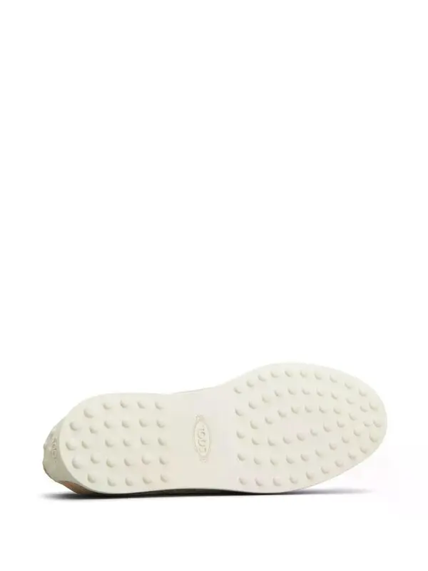 TOD'S Gomma Leather Loafers - Neutrals