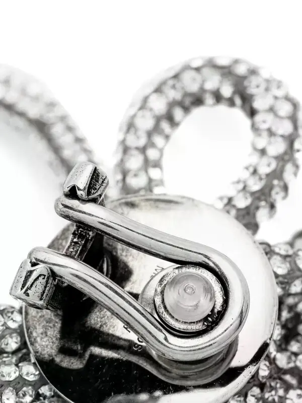 Acne Studios Crystal-embellished Clip-on Earring