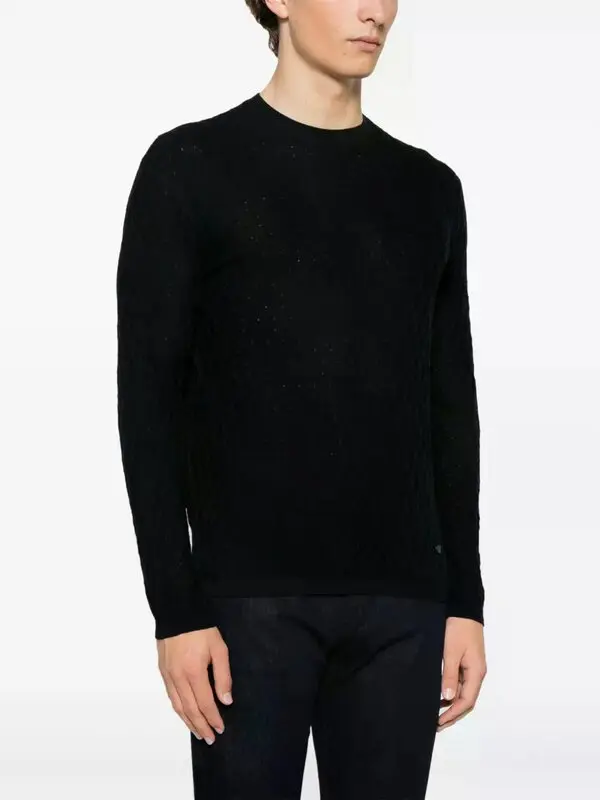 Emporio Armani Cable-knit Sweater