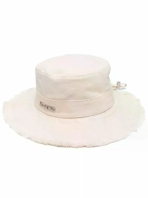 Jacquemus Le Bob Artichaut Bucket Hat - Neutrals