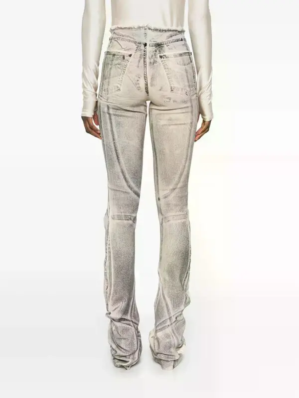 Ottolinger Draped Raw-cut Jeans